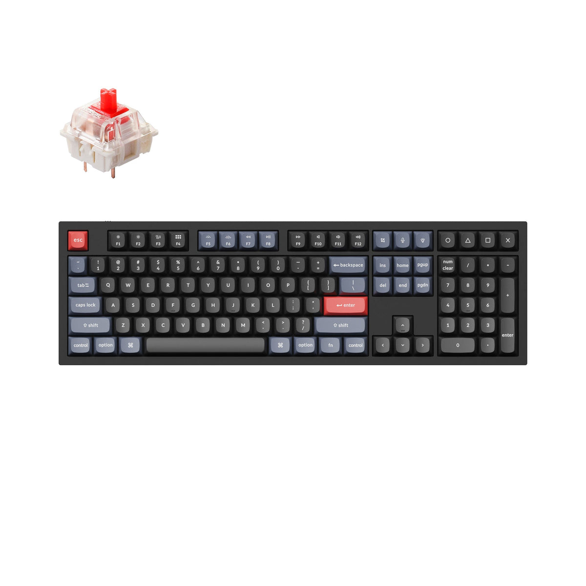 100% Layout Keyboards – keychron Netherlands