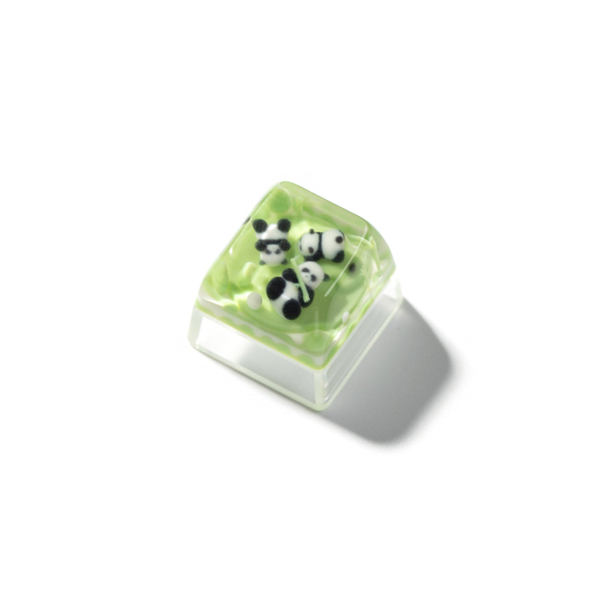 Drie Panda's hars ambachtelijke Keycap – keychron Netherlands